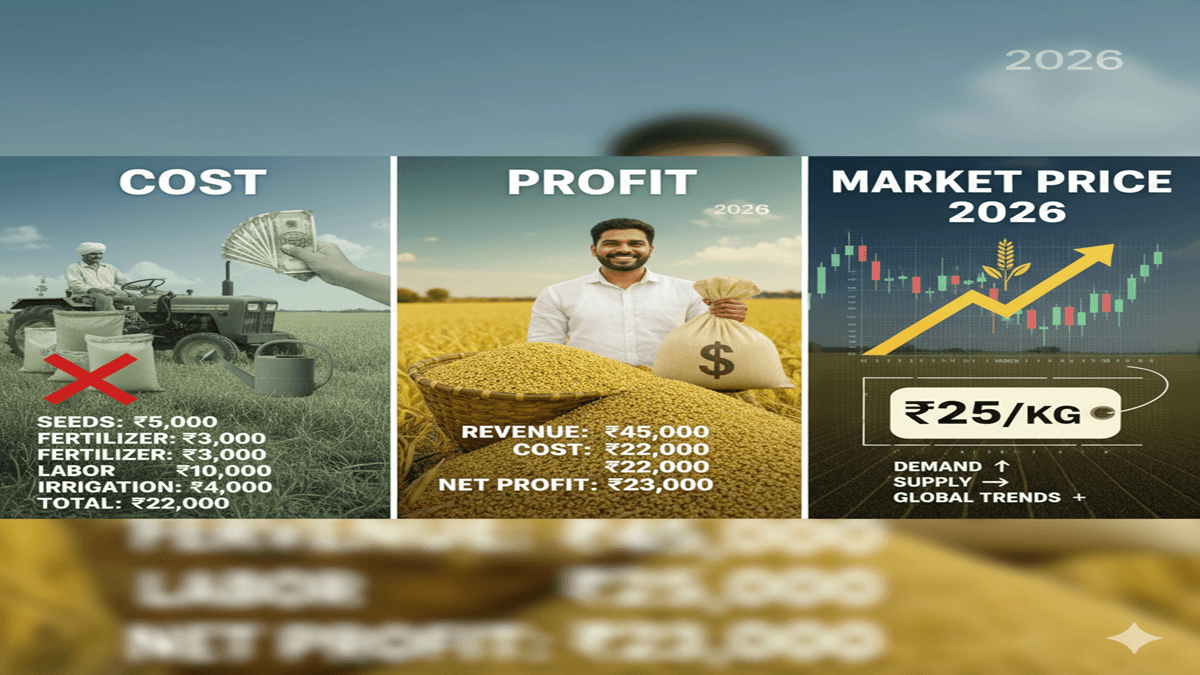 Bajari Farming Cost Profit & Market Price 2026