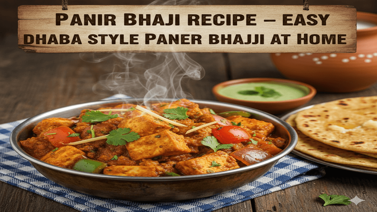 Restaurant Style Panir Bhaji: हॉटेलसारखी चमचमीत पनीर भाजी आता बनवा ...
