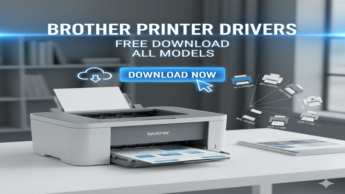Brother Printer Drivers Free Download (All Models)