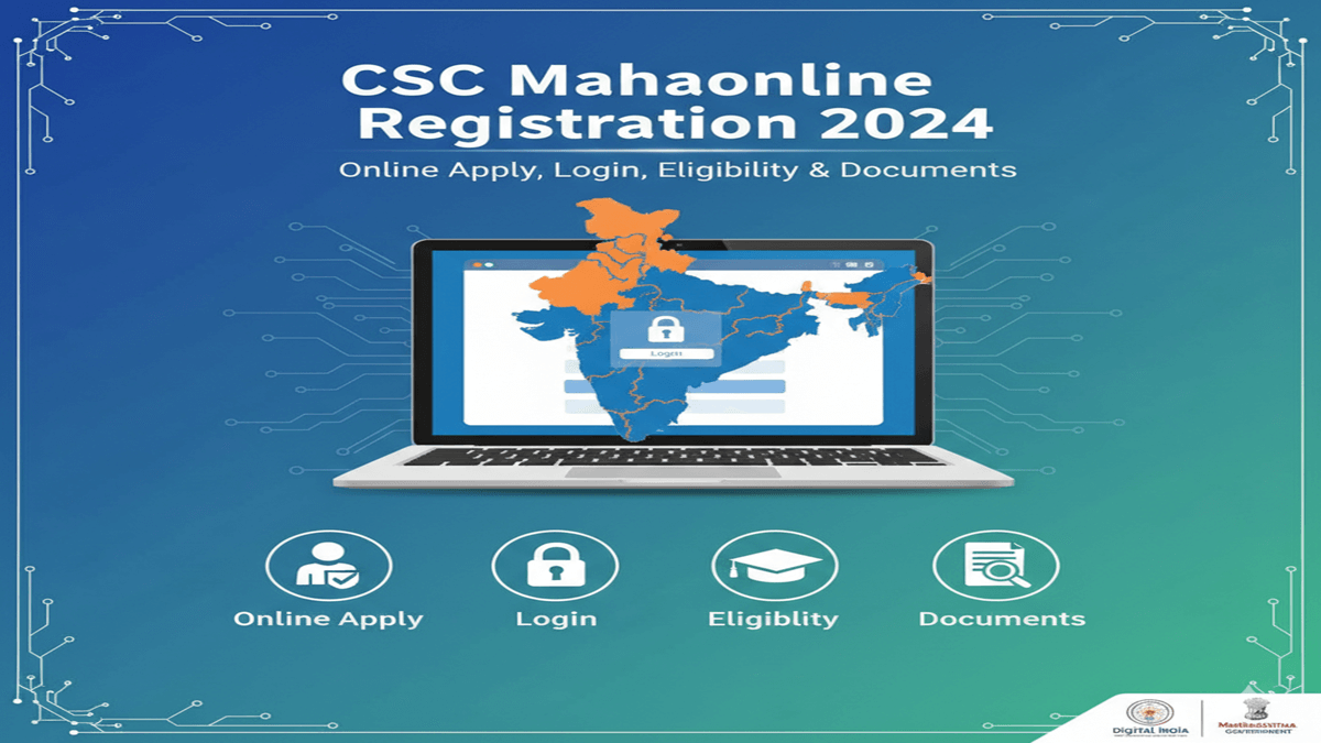CSC Mahaonline Registration 2024: Online Apply, Login, Eligibility ...
