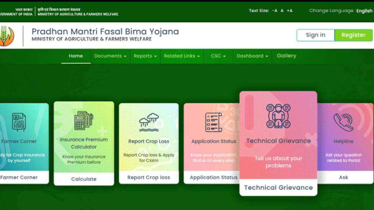 Pmfby Status By Aadhar Card Check Online