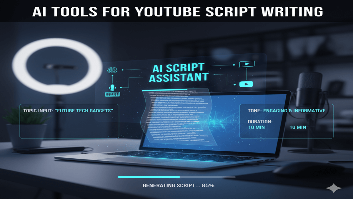 Ai Tools For Youtube Script Writing | Bada Udyog