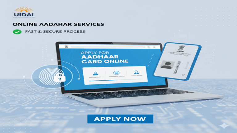 Online Aadhar Card Apply Uidai | Bada Udyog